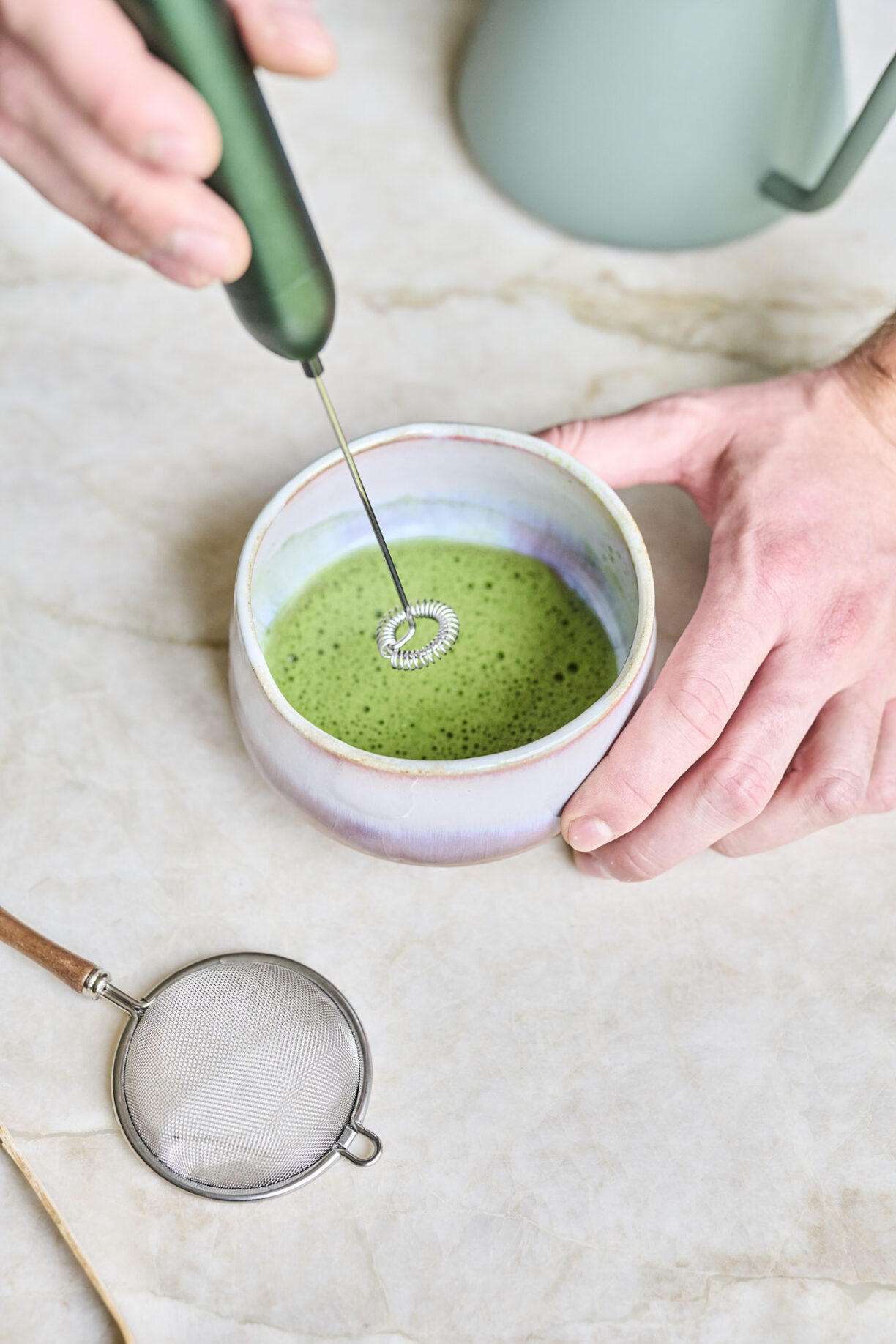 Matcha preparation - MoyaMatcha
