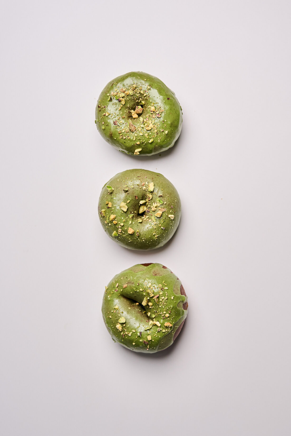 Donuts with matcha - MoyaMatcha